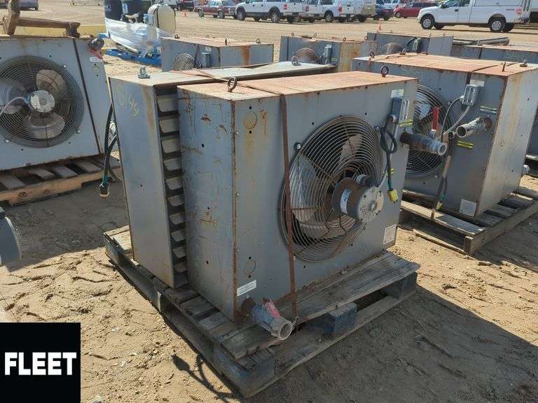 2 Trane Steam/ Hot Water 187,500 BTU- 229,700 BTU Unit Heaters ...