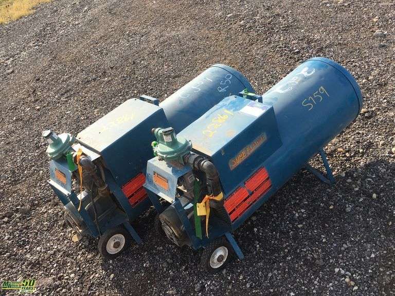 2 Sure Flame 400,000 BTU Construction Heaters - Michener Allen ...