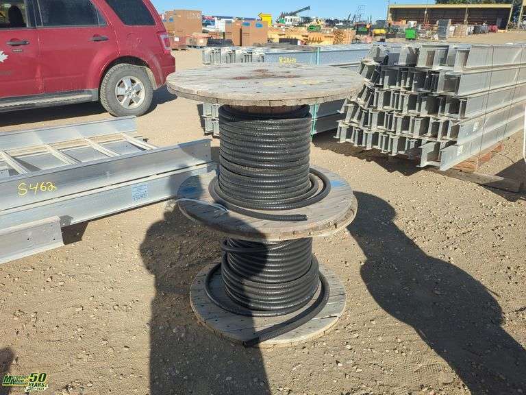 Spool of 1000V Teck90 Armoured Cable, Spool of Anaconda Sealtite (21) 3 ...