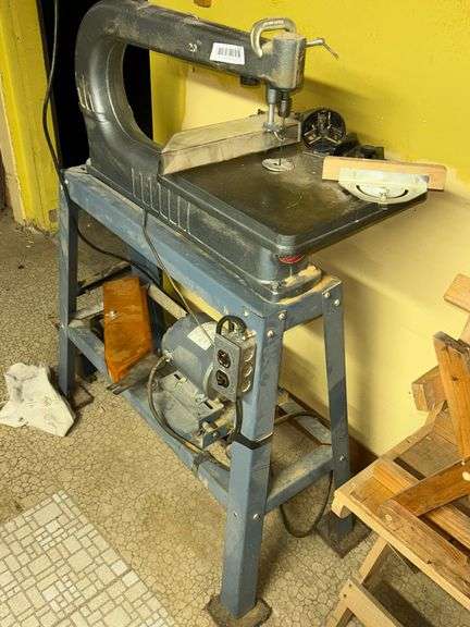 SPRUNGER POWER TOOL SCROLL SAW - McLaughlin Auctioneers, LLC- mc-bid.com