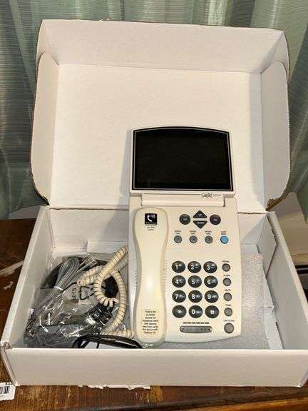 CAPTEL CAPTIONED TELEPHONE IN ORIGINAL BOX - McLaughlin Auctioneers ...