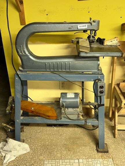 SPRUNGER POWER TOOL SCROLL SAW - McLaughlin Auctioneers, LLC- mc-bid.com