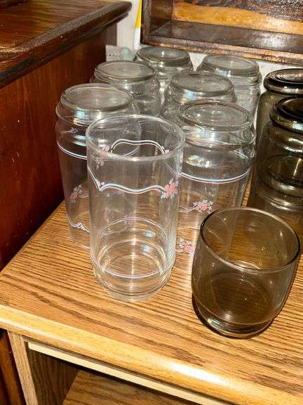 ASSORTED GLASSWARE & DRINK GLASSES, SETS - McLaughlin Auctioneers, LLC ...