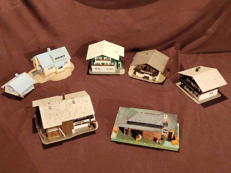 HO Scale Miniatures - Buildings - Includes West German brands Vollmer ...