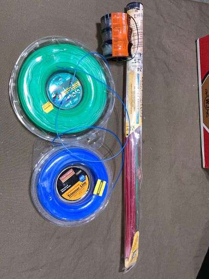 String Trimmer Line Assortment - McLaughlin Auctioneers, LLC- mc-bid.com