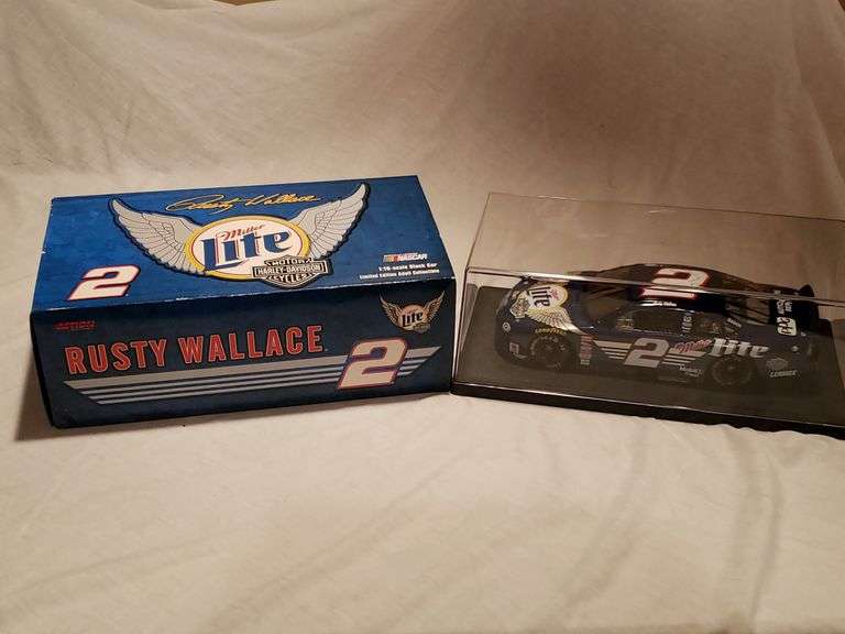 1:18 Scale Stock Car: #2 ACTION Rusty Wallace Miller Lite/Harley ...