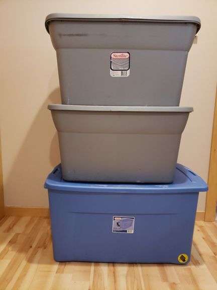 Empty Totes - McLaughlin Auctioneers, LLC- mc-bid.com