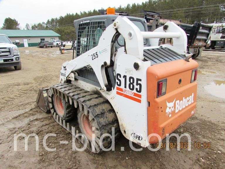 2002 Bobcat S185 Turbo Skid St - McLaughlin Auctioneers, LLC- mc-bid.com