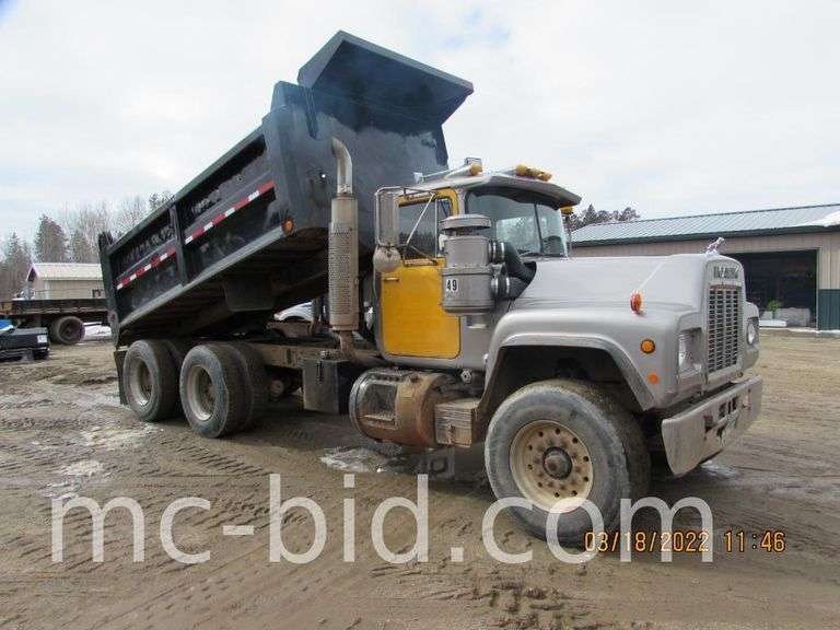 1988 Mack R688ST Truck, VIN # 2M2N187Y8JC021536 - McLaughlin ...