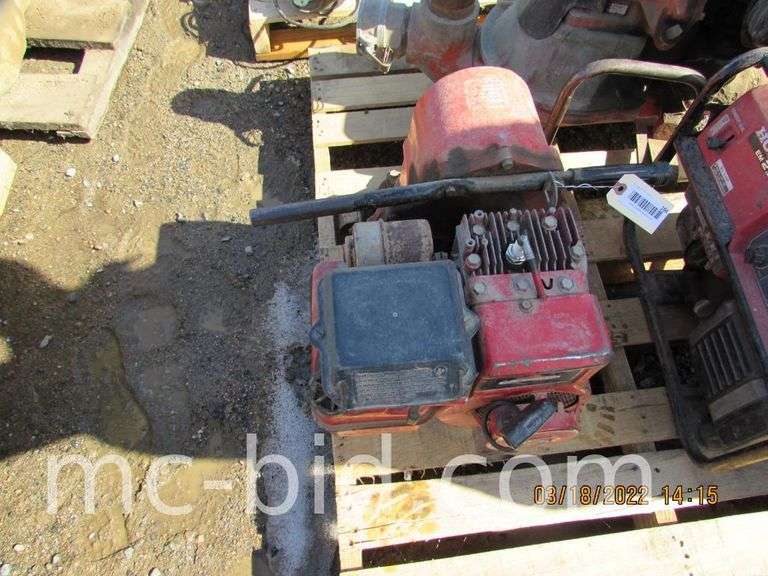 Homelite 2 inch diaphragm pancake pump - McLaughlin Auctioneers, LLC ...