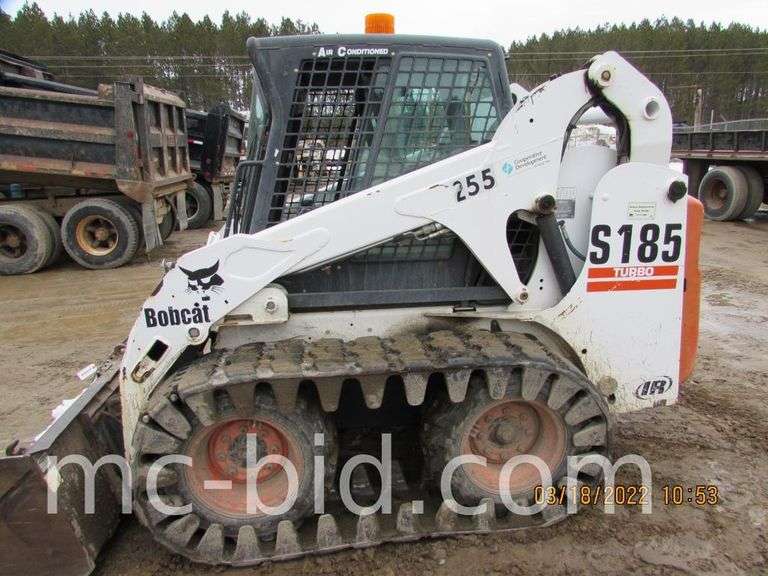 2002 Bobcat S185 Turbo Skid St - McLaughlin Auctioneers, LLC- mc-bid.com