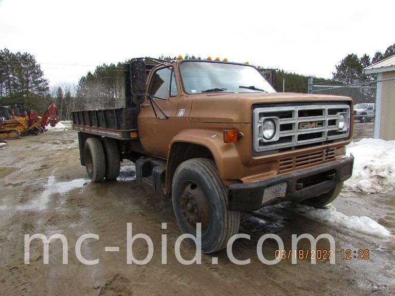 1981 GMC C7000 Truck, VIN # 1GDL7D1B1BV581705 - McLaughlin Auctioneers ...