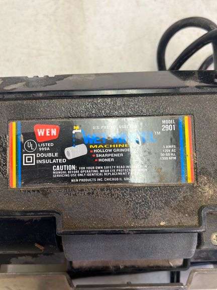 WEN WET WHEEL MACHINE - McLaughlin Auctioneers, LLC- mc-bid.com