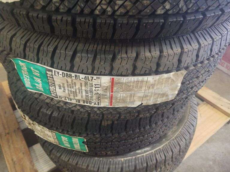 (4) WIDETRACK BAJA HT P225/70R14 98S RADIAL TIRES - McLaughlin ...