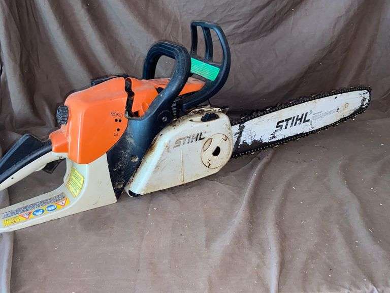 STIHL MS270 CHAINSAW - McLaughlin Auctioneers, LLC- mc-bid.com