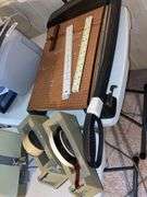 GUILLOTINE PAPER CUTTER AND TAPE DISPENSERS - McLaughlin Auctioneers, LLC- mc-bid.com