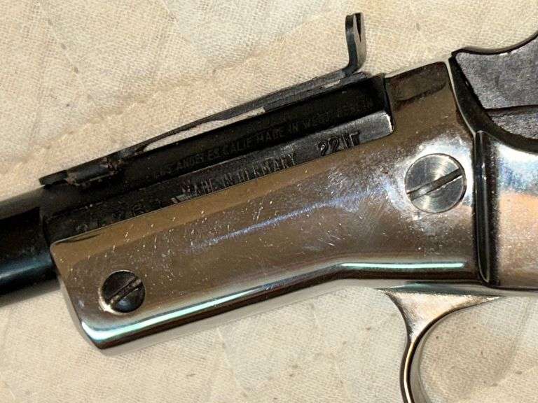 Hawes 22 single shot Pistol 8” Barrel - McLaughlin Auctioneers, LLC- mc ...