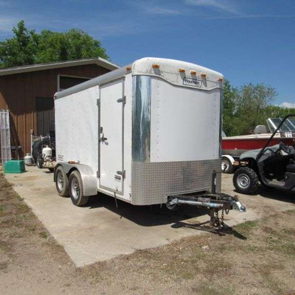 2002 Hallmark 12' Enclosed Trailer - McLaughlin Auctioneers, LLC- mc ...