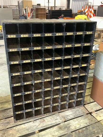 METAL PARTS BIN - McLaughlin Auctioneers, LLC- mc-bid.com