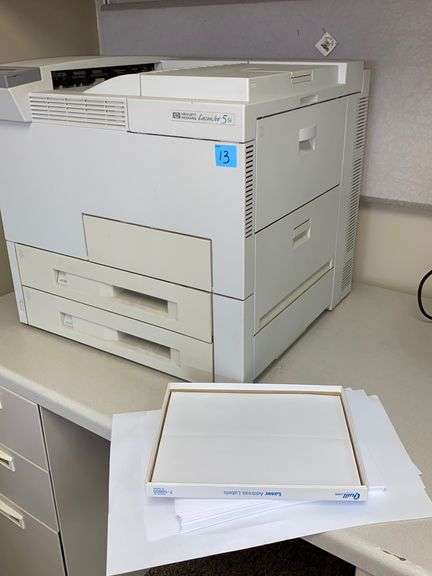 HP LASER JET 5SI PRINTER - McLaughlin Auctioneers, LLC- mc-bid.com