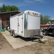 2002 Hallmark 12' Enclosed Trailer - McLaughlin Auctioneers, LLC- mc ...