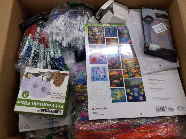 Box Lot of Assorted Retail Returns, Sold AS-IS. Please be aware that ...