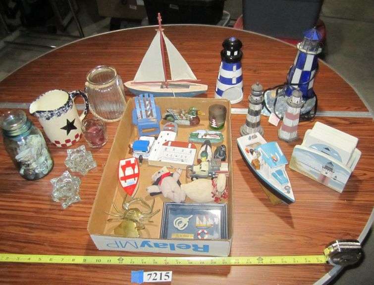 Nautical & lake themed décor - Mark Van Hook, Auctioneer