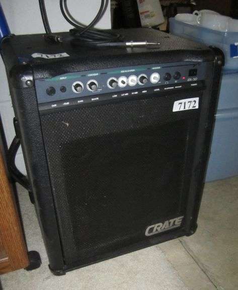 Crate BX-50 bass amplifier - Mark Van Hook, Auctioneer