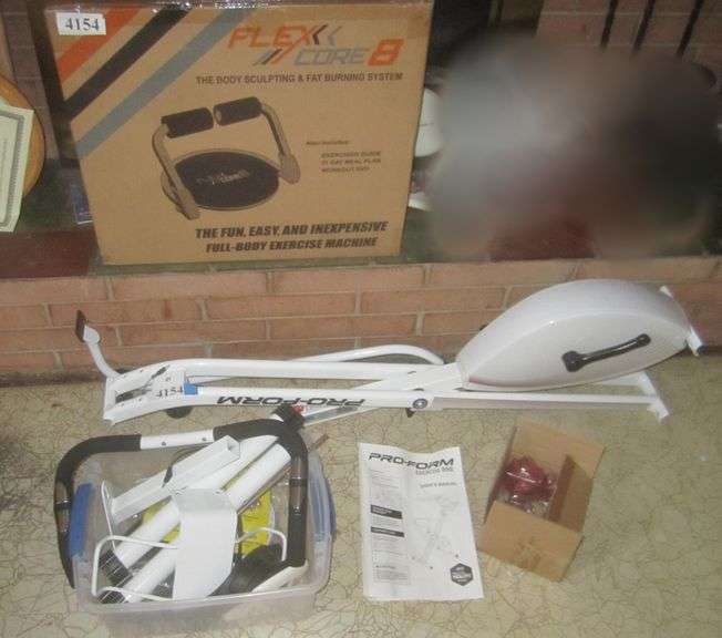 Pro-form exercise bike, Flex Core 8, 2 2lb hand weights - Mark Van Hook ...