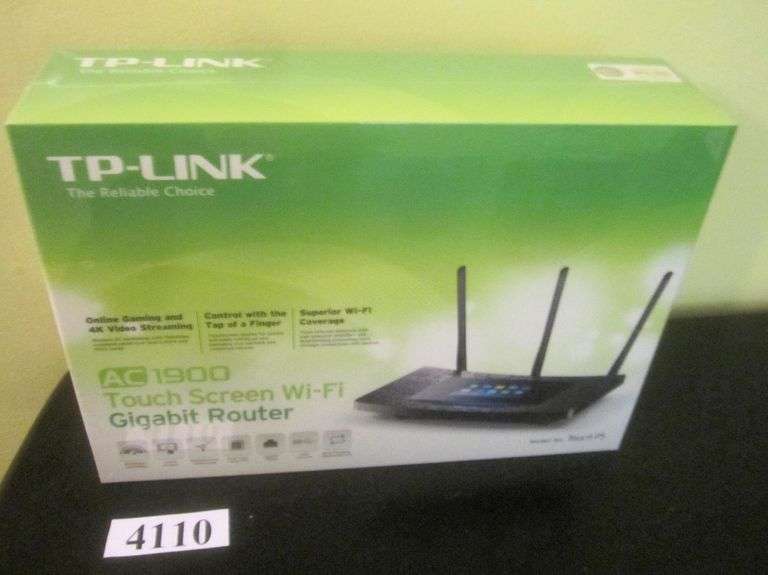 TP-link AC-1900 touch screen Wi-Fi gigabit router - Mark Van Hook ...