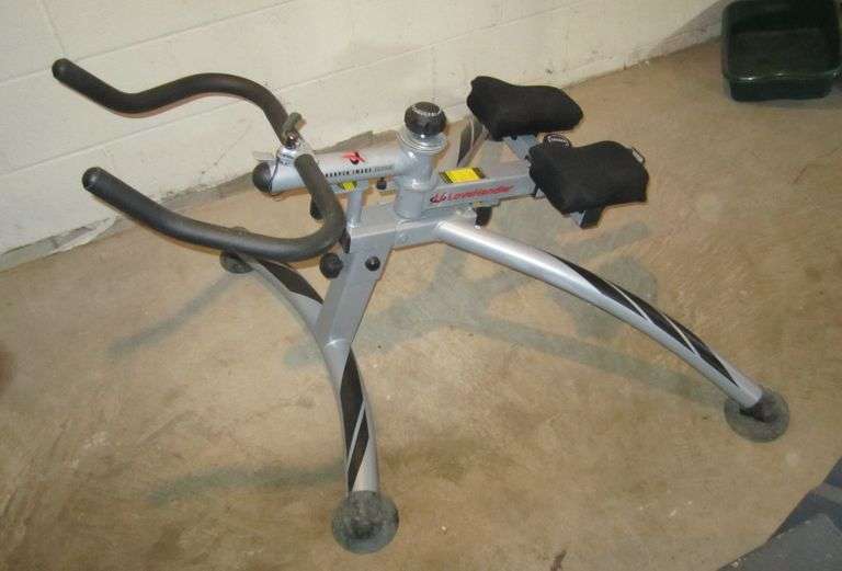 Sharper Image "LoveHandler" exercise machine - Mark Van Hook, Auctioneer