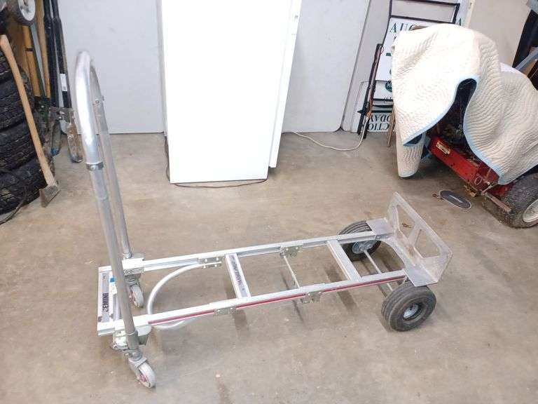 Magliner Gemini aluminum convertible hand truck - Mark Van Hook, Auctioneer