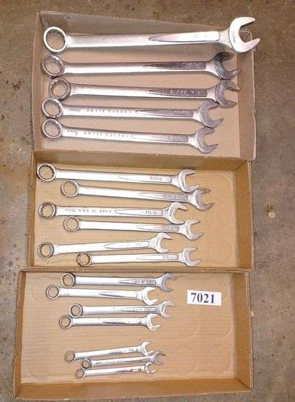 Easco metric wrench set - Mark Van Hook, Auctioneer