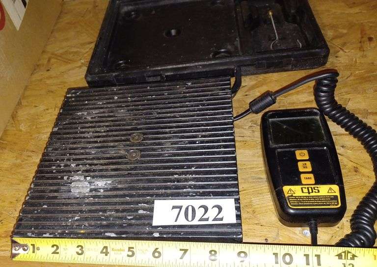 CPS CC220 compute-a-charge scale in case - Mark Van Hook, Auctioneer
