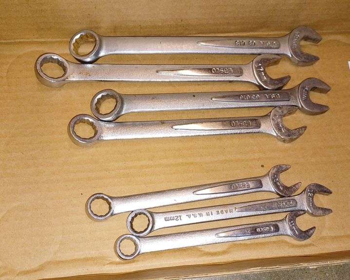 Easco metric wrench set - Mark Van Hook, Auctioneer