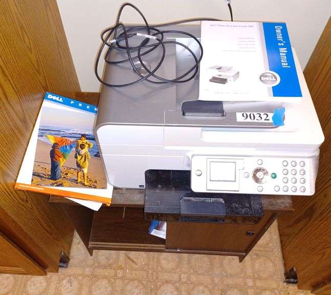 Dell 968 all-in-one printer with manual and photo paper. - Mark Van ...