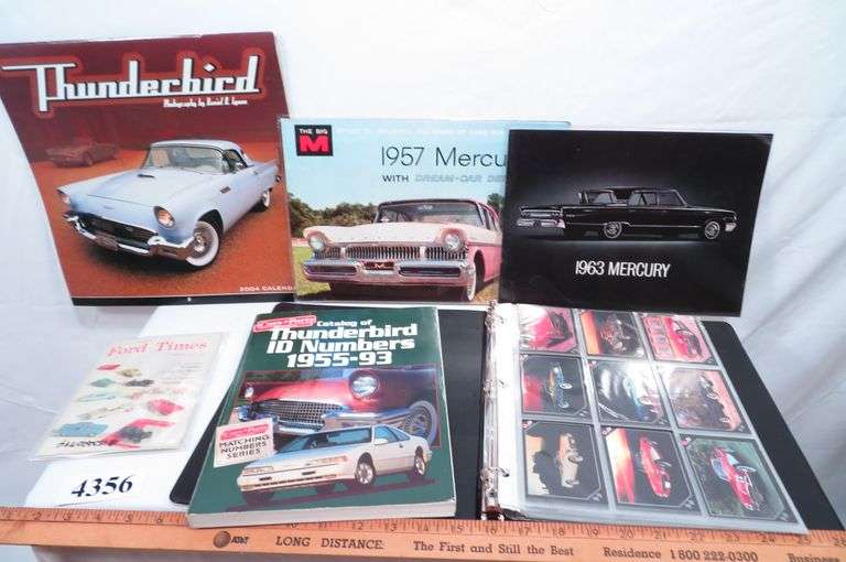 Promotional car literature, classic car trading cards, etc. - Mark Van ...
