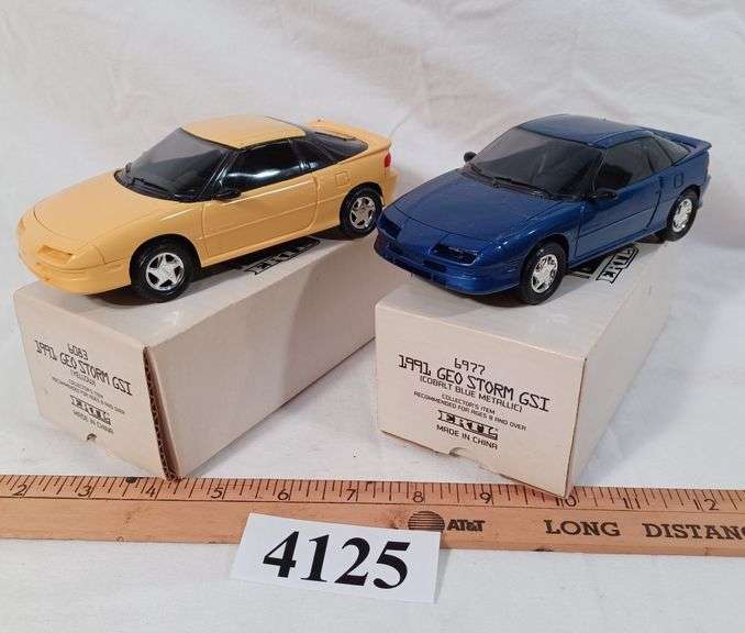 1991 Geo Storm GSI Cobalt blue metallic and yellow - Mark Van Hook ...