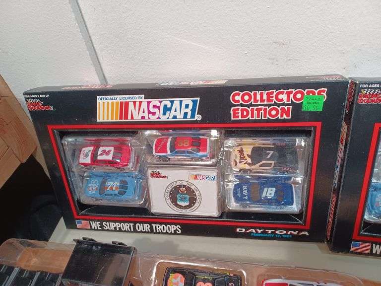(6) Racing Champions NASCAR car and truck race car sets in Packaging ...