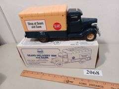 Bell Telephone van, Sears delivery van, Montgomery Wards truck, John ...