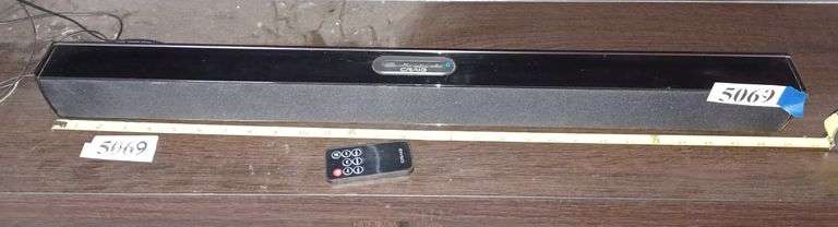 Craig Soundbar with remote working well - Mark Van Hook, Auctioneer