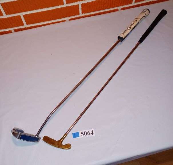 Ping and Bullseye putters - Mark Van Hook, Auctioneer