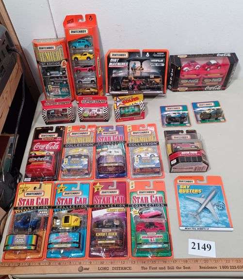 Matchbox cars and car sets in Packaging - Mark Van Hook, Auctioneer