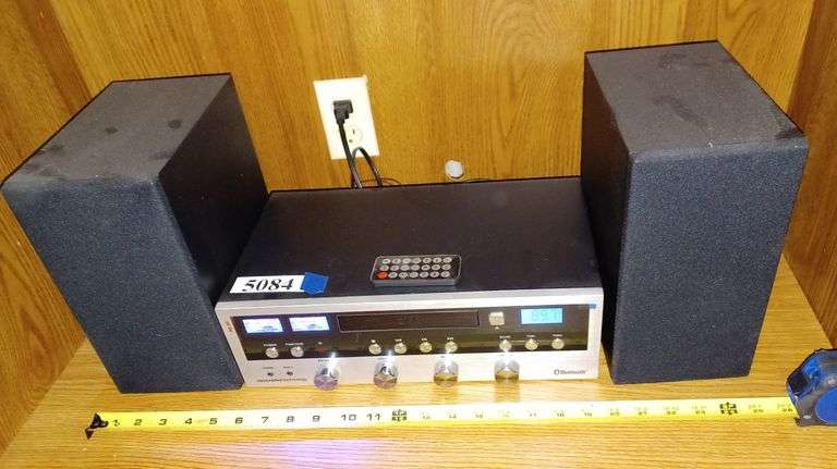 Innovative Technology Bluetooth compact stereo with CD player and ...