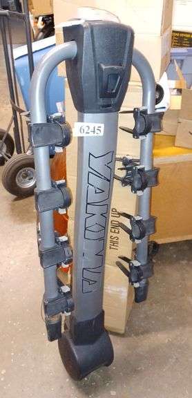 Yakima 4 bike hitch mount bike rack with key - Mark Van Hook, Auctioneer