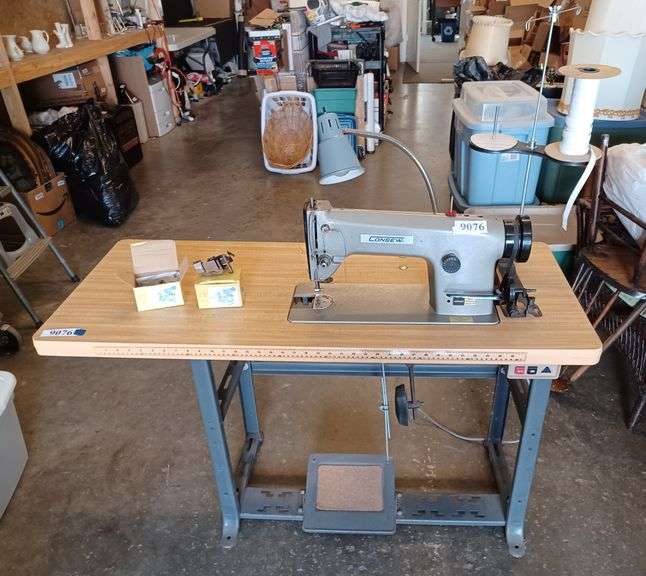 Consew CN-3115R? commercial sewing machine in table with Industrial ...
