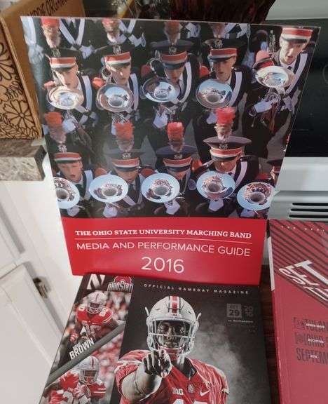 Ohio State football programs and Ohio State band media and performance ...