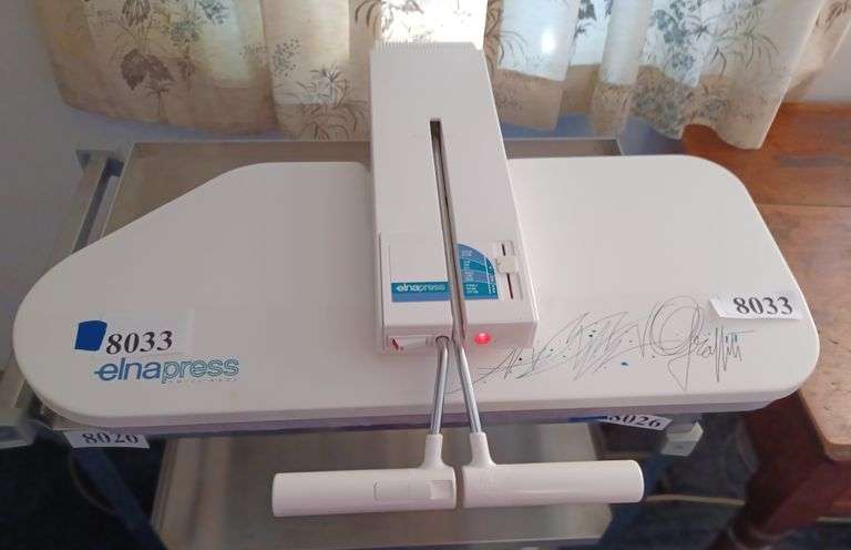 Elna Elnapress Graffiti press - Mark Van Hook, Auctioneer