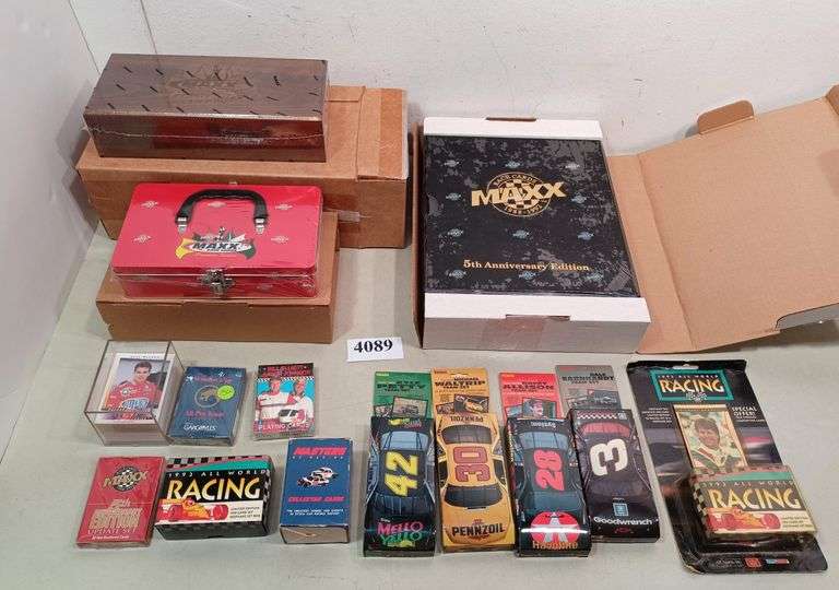Racing card sets including Maxx 1992 anniversary set, other new in ...