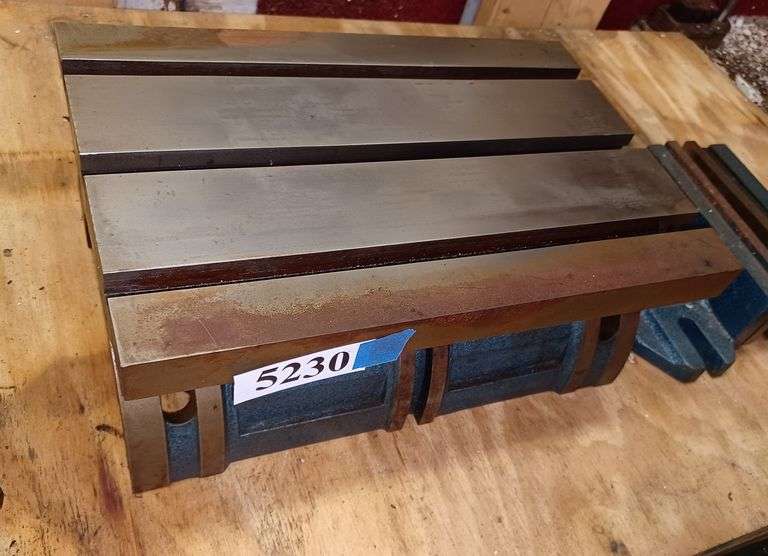 Two-piece vise with removable handle, metal T-top table - Mark Van Hook ...